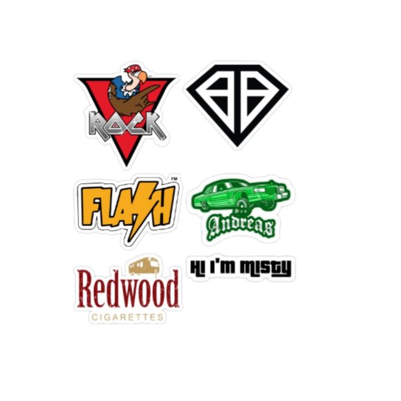 Design | Grand Theft Auto Laminated Vinyl Stickers 53 | Poshmark